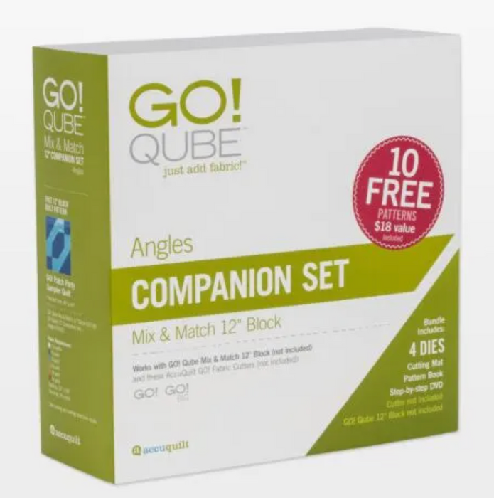 Accuquilt Go Cutter Accuquilt GO! Qube 4 Companion Set - Angles Die For ...