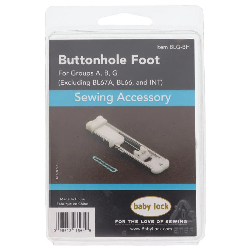 Baby Lock Buttonhole Foot - BLG-BH — Flash Sew & Quilt