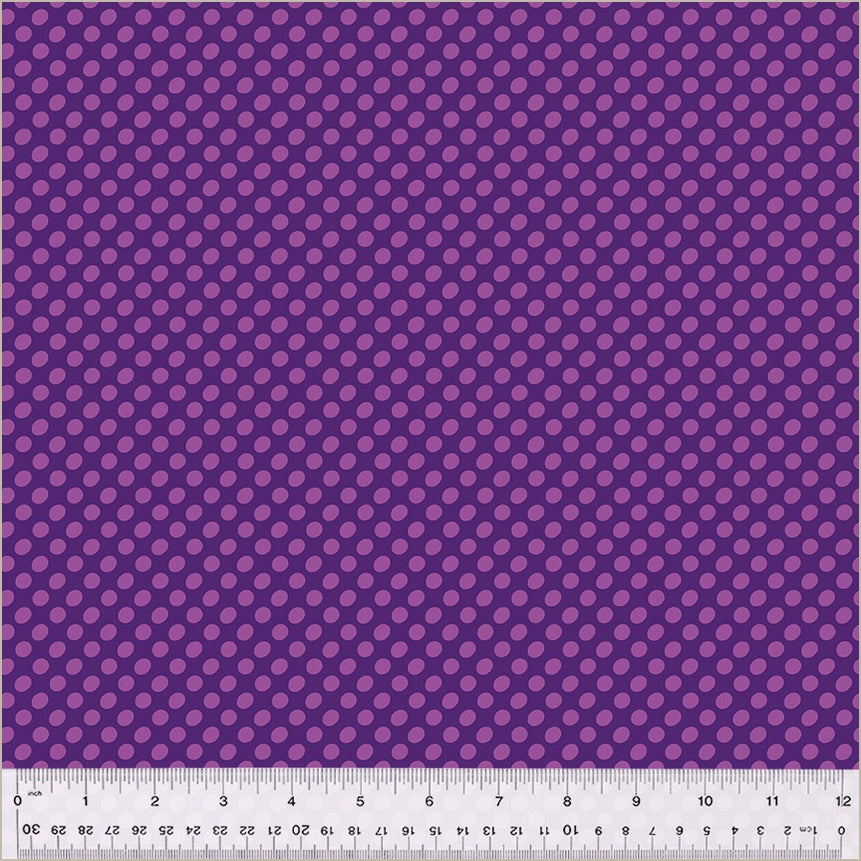 Dot to Dot Chive Blossom fabric by Heather Givans — Flash Sew & Quilt