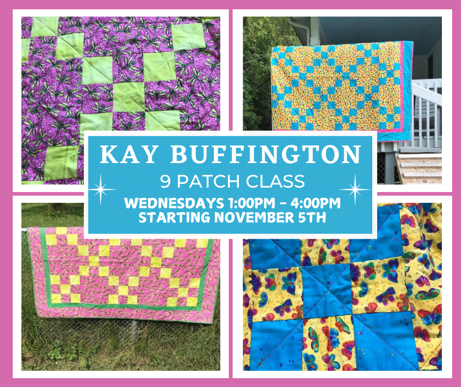 Kay's 9-Patch November 2025 — Flash Sew & Quilt