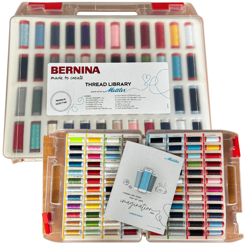 Bernina 96 Spool Thread Library Collection by Mettler — Flash Sew & Quilt