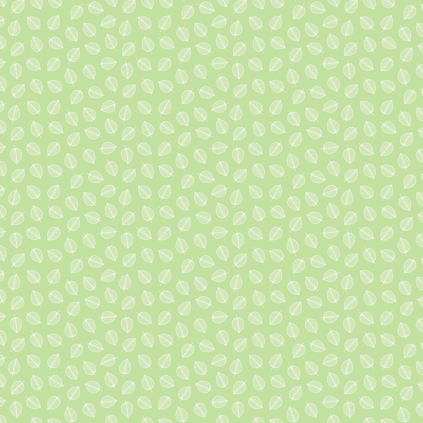 Florescence Leaves Green fabric | Pippa Shaw