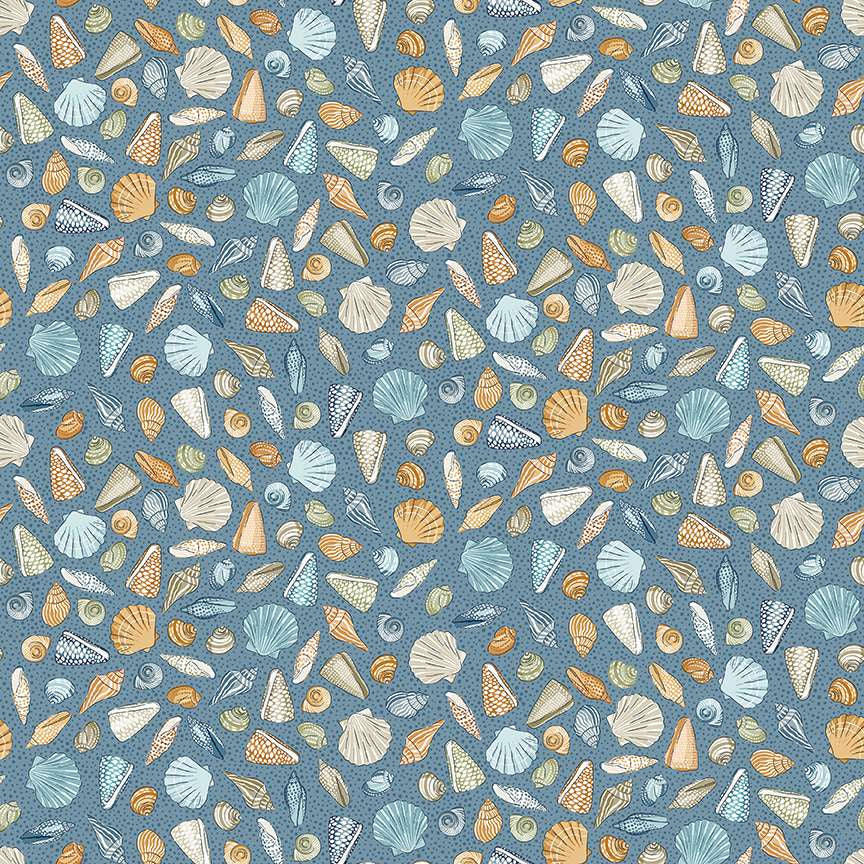 High Tide - Mid Blue Beachcomber fabric — Flash Sew & Quilt
