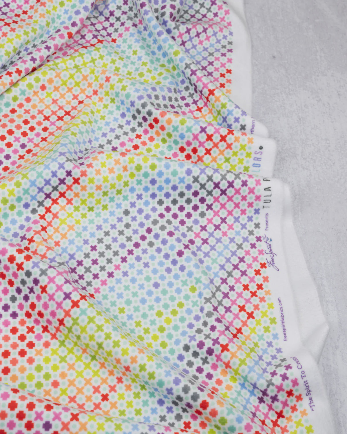 Tula Pink True Colors Minky Northern Lights Mint fabric — Flash Sew & Quilt